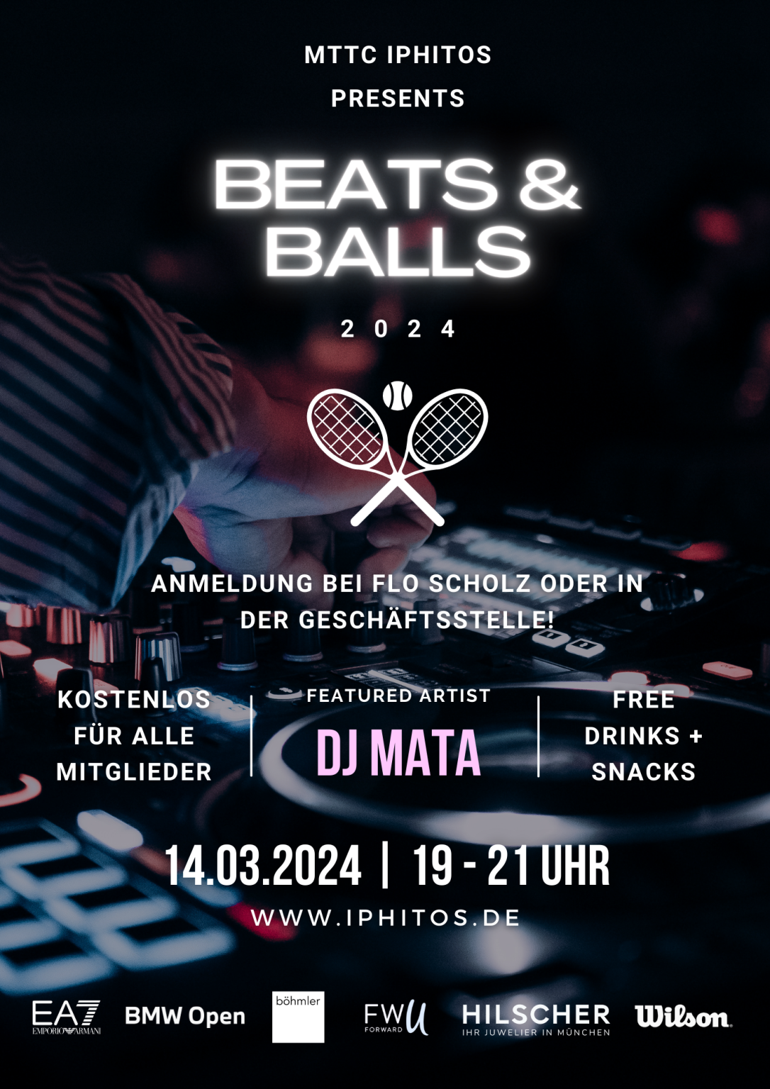 Beats & Balls geht in die nächste Runde - MTTC Iphitos e.V.